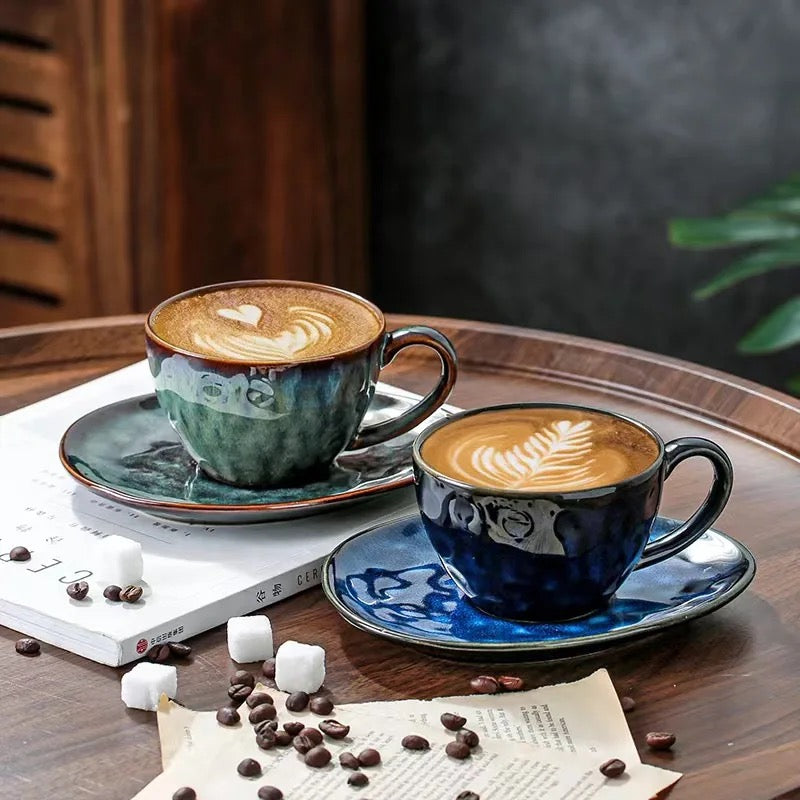 Artisian Brush Tea Set (Set of 4) – 1 Of A Kind